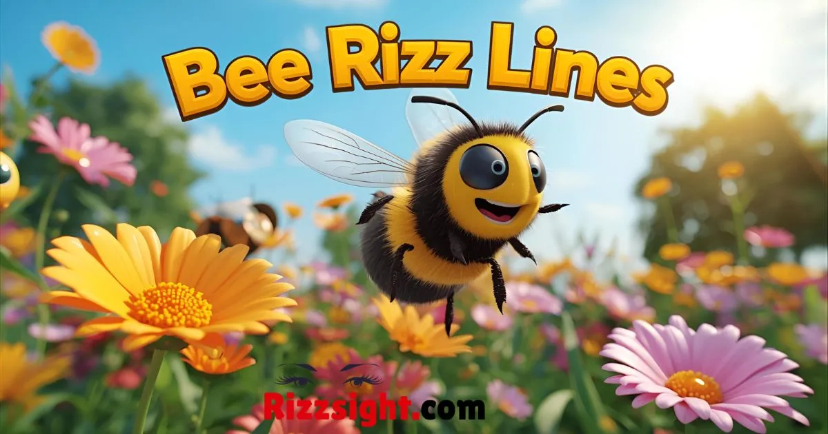 145+Best Bee Rizz Lines [Funny, Flirty & Clever Buzz]